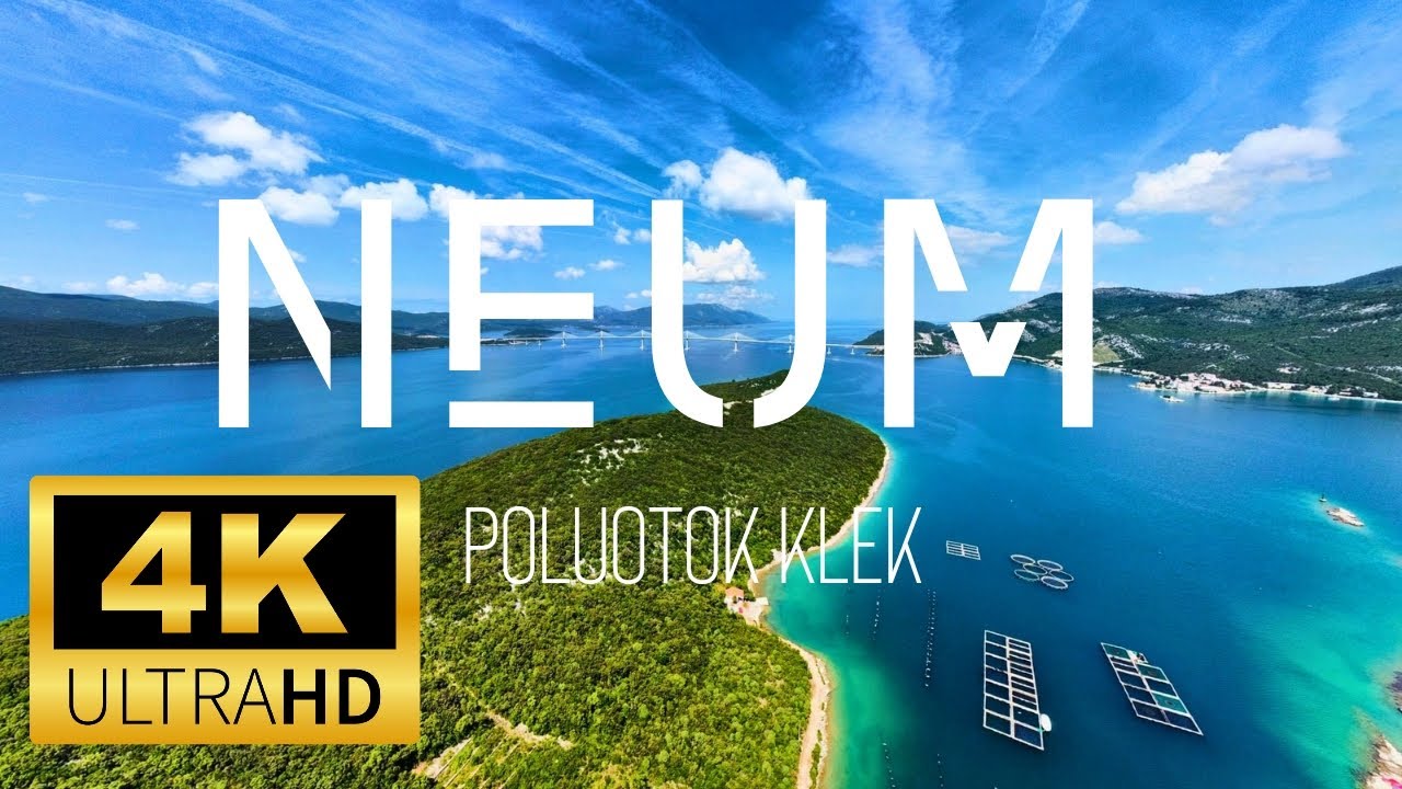 [4K] Neum - Poluotok Klek | 4K 60 FPS ultraHD | DJI mini 2 | - YouTube