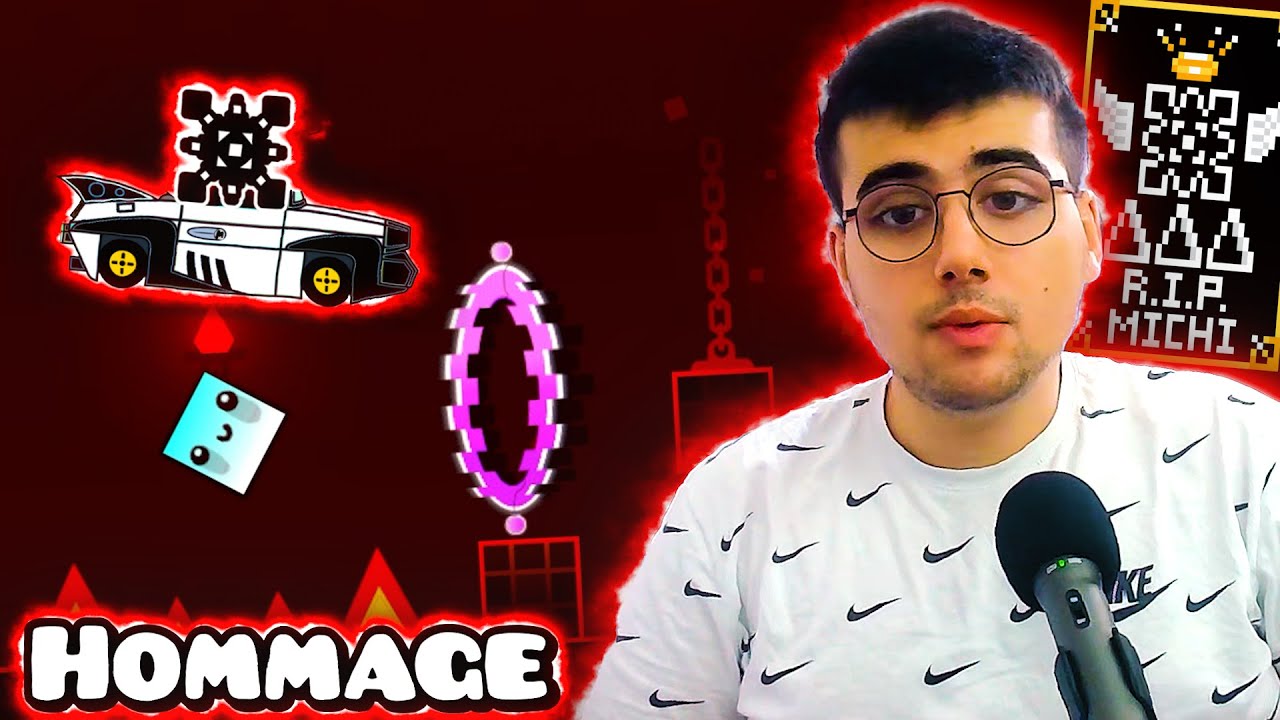 Mon hommage à @Michigun - Geometry Dash FR - YouTube