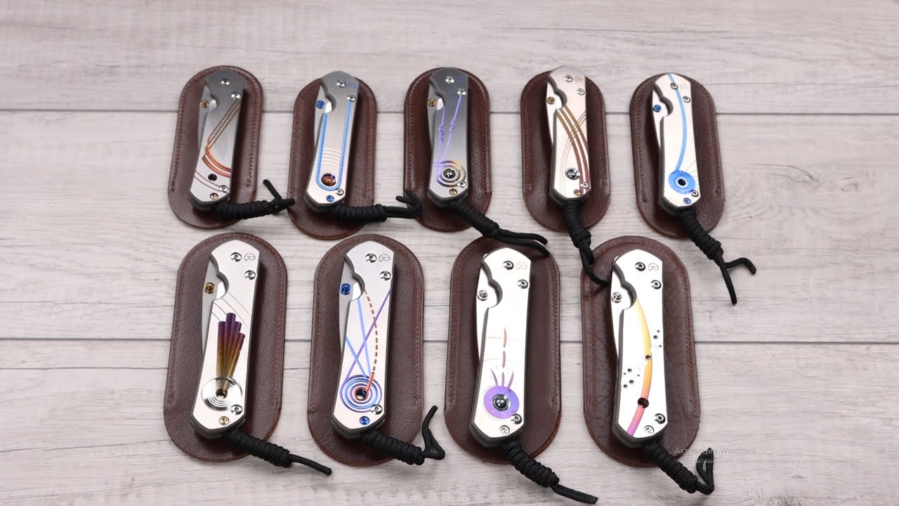 Ножи Chris Reeve Sebenza Unique Graphic в уникальной графике - YouTube