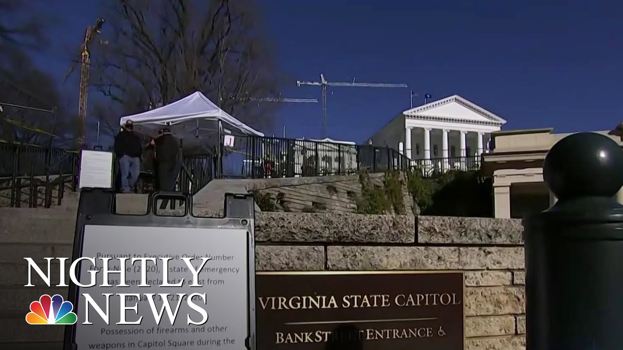 Richmond On Edge Ahead Of Pro-Gun Rally At Virginia Capitol | NBC ...