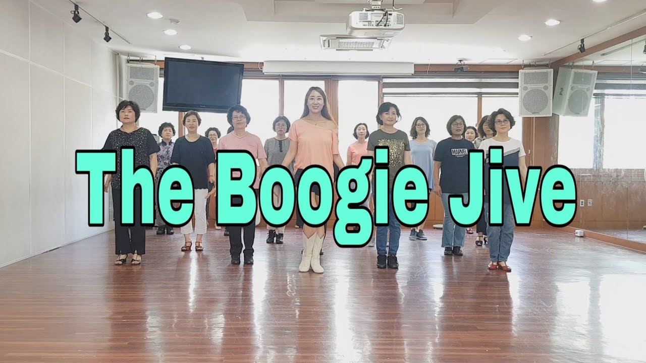 The Boogie Jive Line DANCE (High Beginner)- 윤은희 (Eun Hee Yoon) & Jo Ann ...