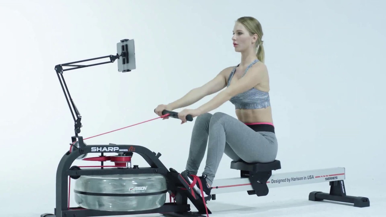 HARISON Rowing Machine SHARP R1 with Adjustable iPad Holder Product ...