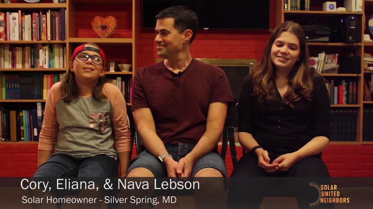 The Lebson Family Going Solar Story - YouTube