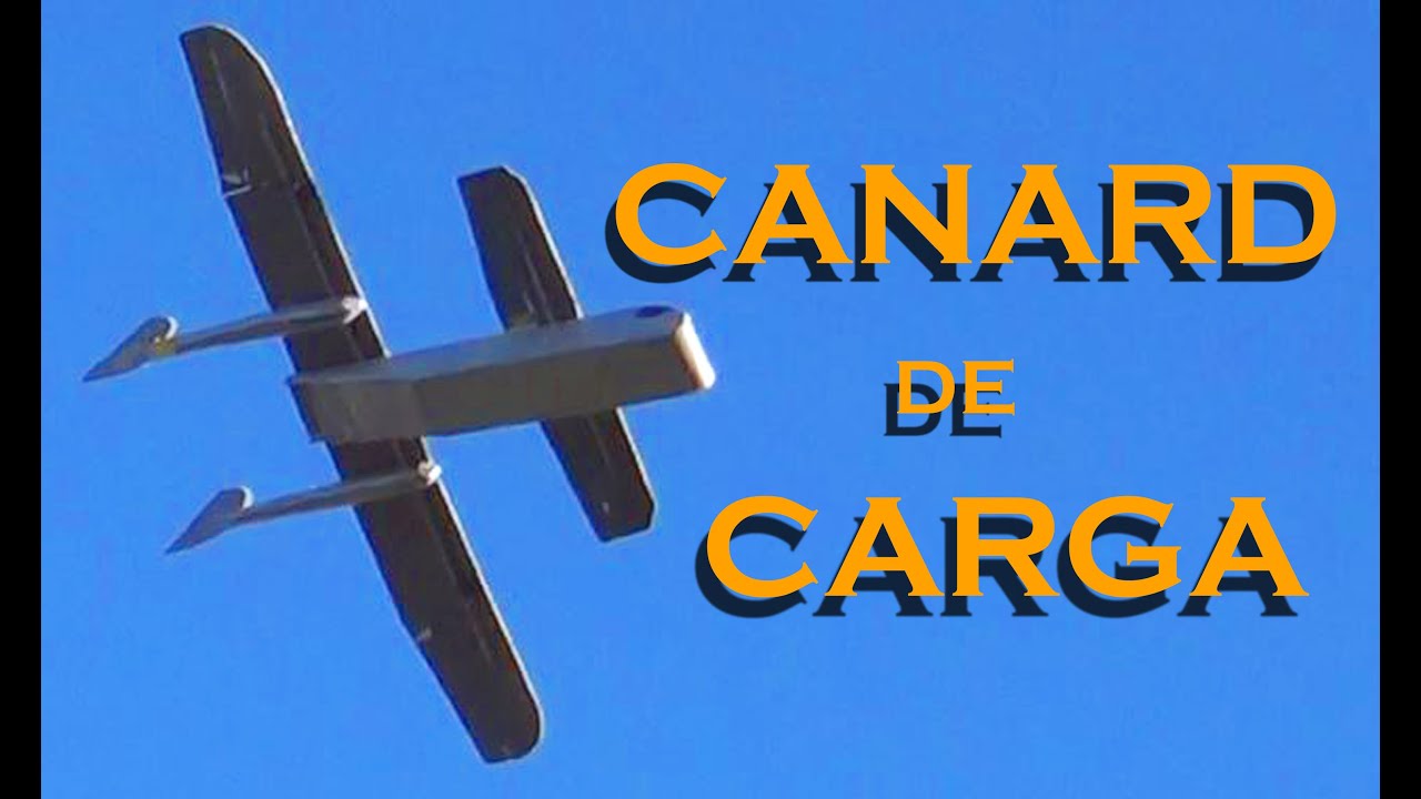 Avión de carga con alas en canard. - YouTube