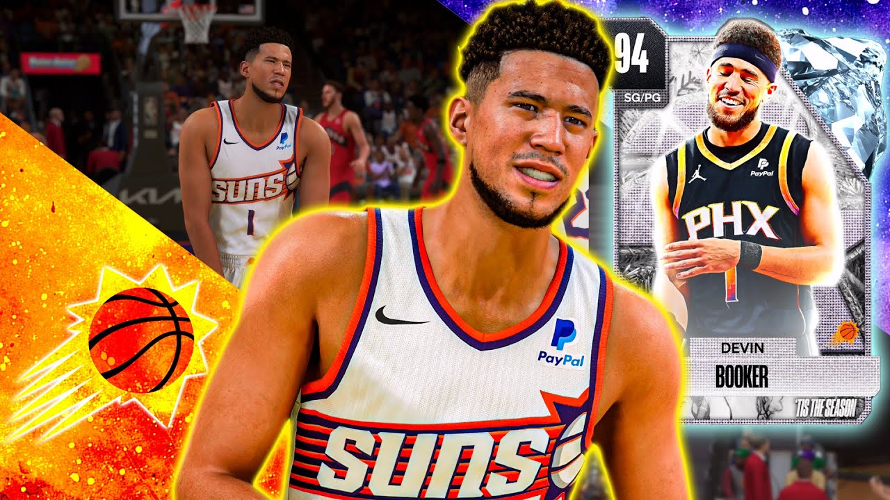 DIAMOND DEVIN BOOKER THE BEST POINT GUARD IN NBA 2K24 MYTEAM!!! - YouTube