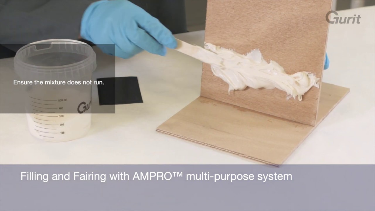 7. Filling and fairing (AMPRO™ how-to video) - YouTube