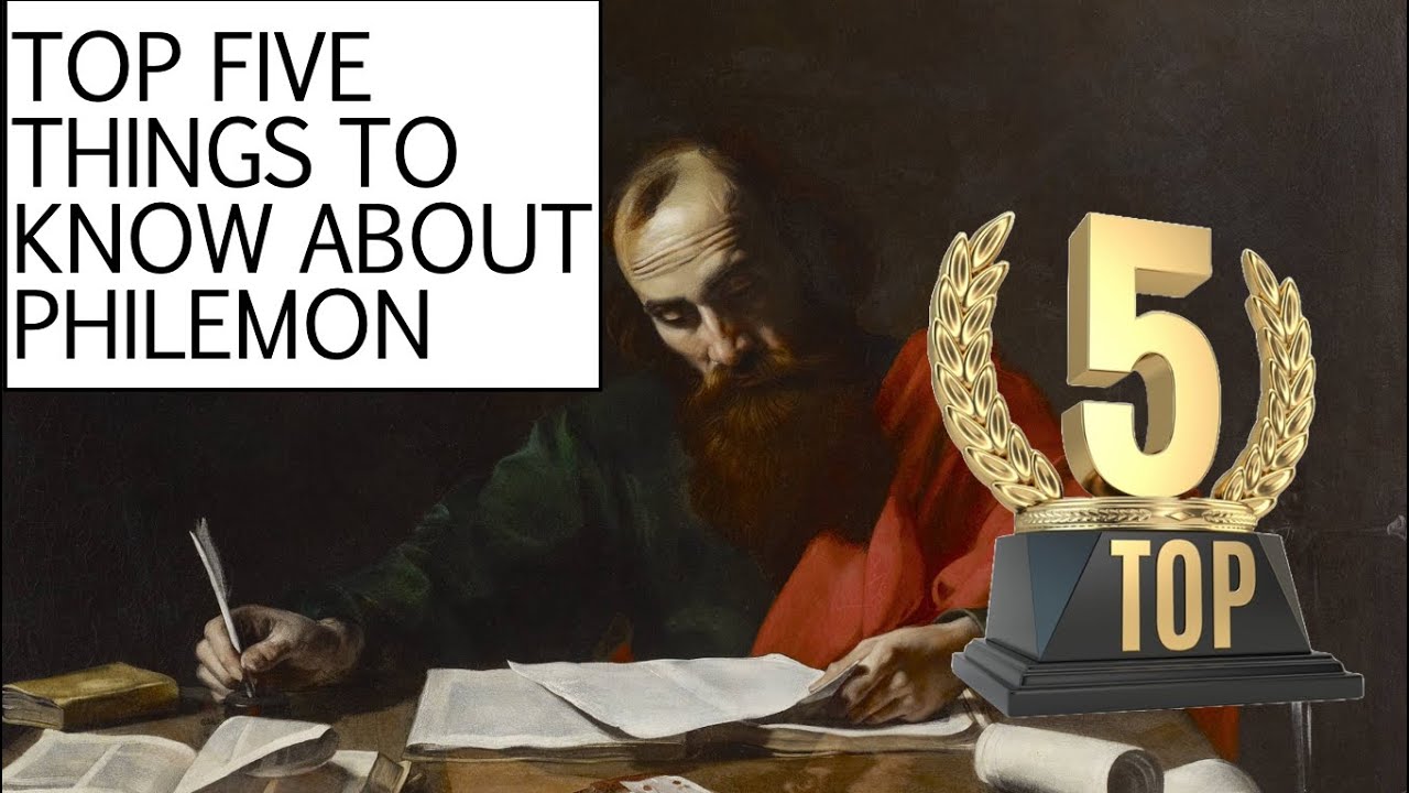 The Five Most Important Things to Know about Paul's Letter to Philemon - YouTube