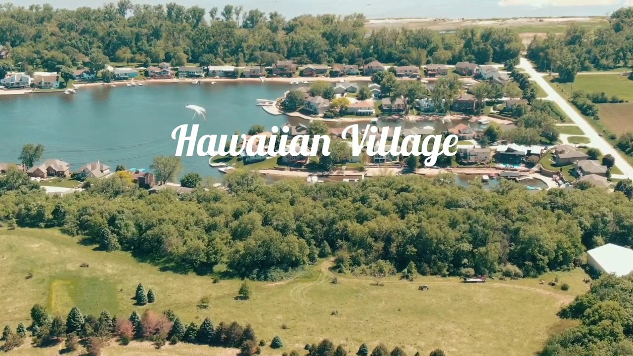 Hawaiian Village Papillon, Nebraska (after the floods 2019) - YouTube