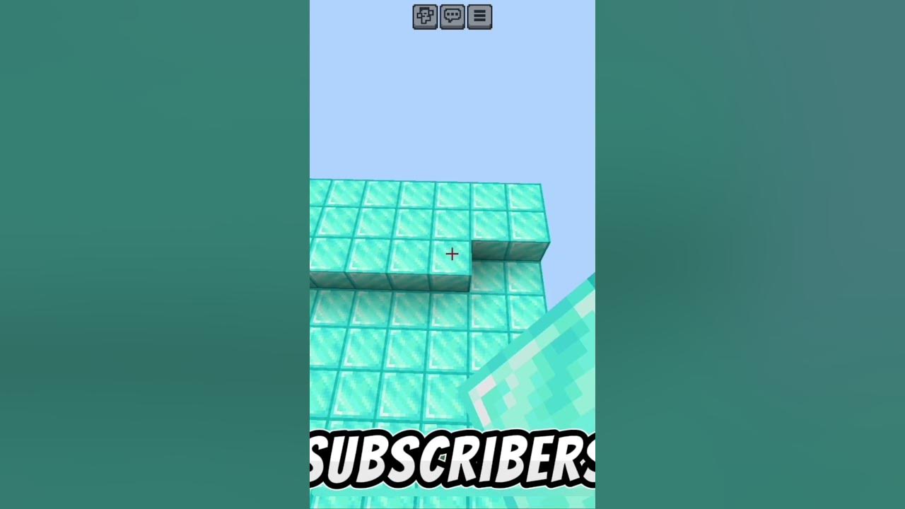 Day 86 of adding one diamond block per subscriber in Minecraft we’re at 7604 subs #minecraft ...