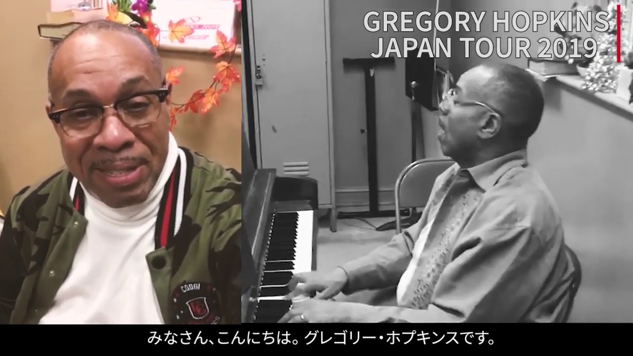 Gregory Hopkins JAPAN TOUR 2019 - YouTube