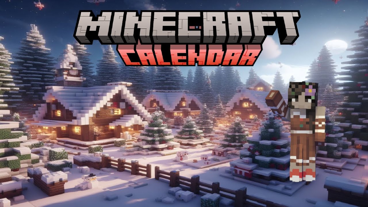 Minecraft Calendar mit euch in der Java 1.20.1 - YouTube