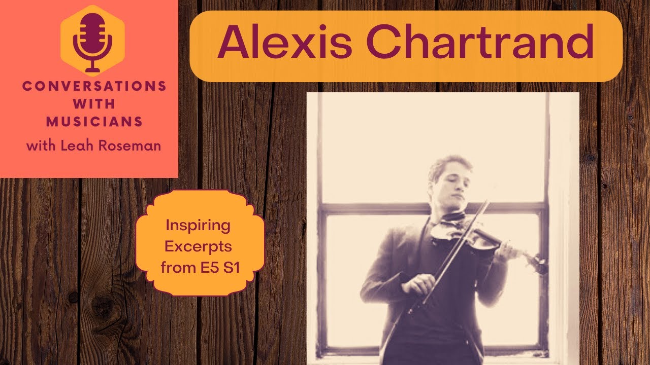 E5 S1 Alexis Chartrand Inspiring Excerpts - YouTube