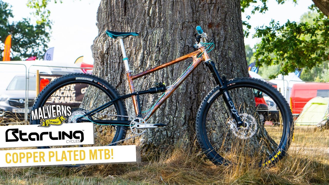 A Copper Plated Mountain Bike?! - YouTube