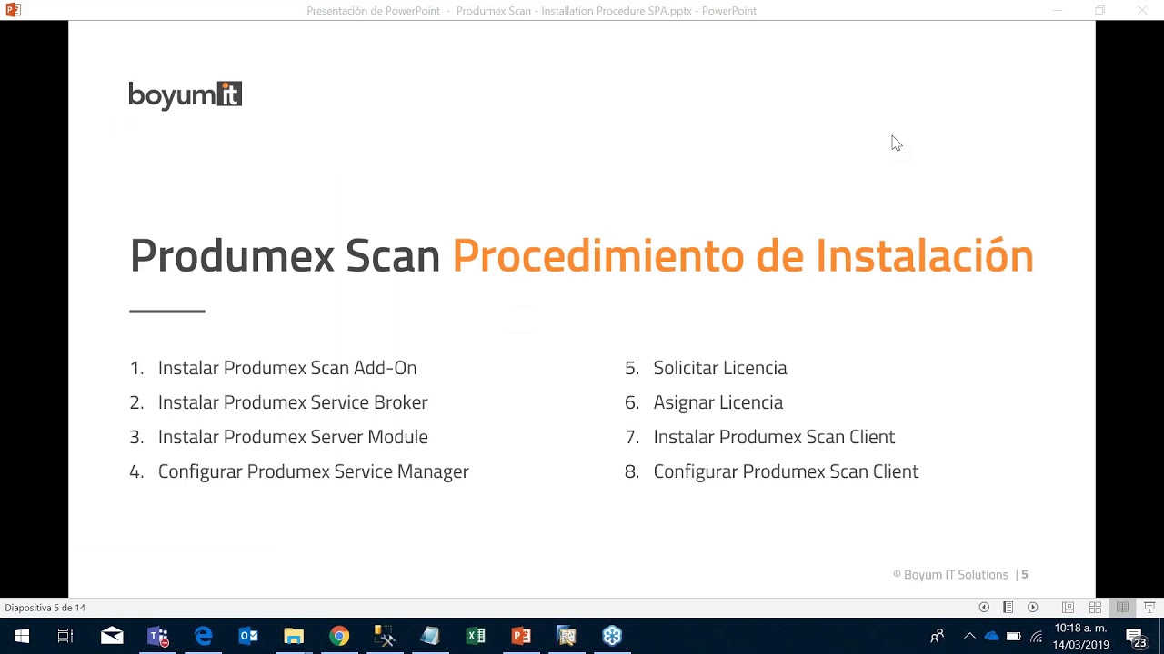 Prepare su propio ambiente demo de Produmex Scan, fácil y rápido - YouTube