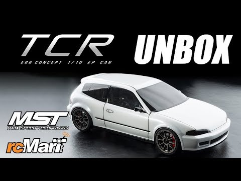 MST TCR Civic EG6 1/10 2WD Touring Car Kit Unbox! - YouTube