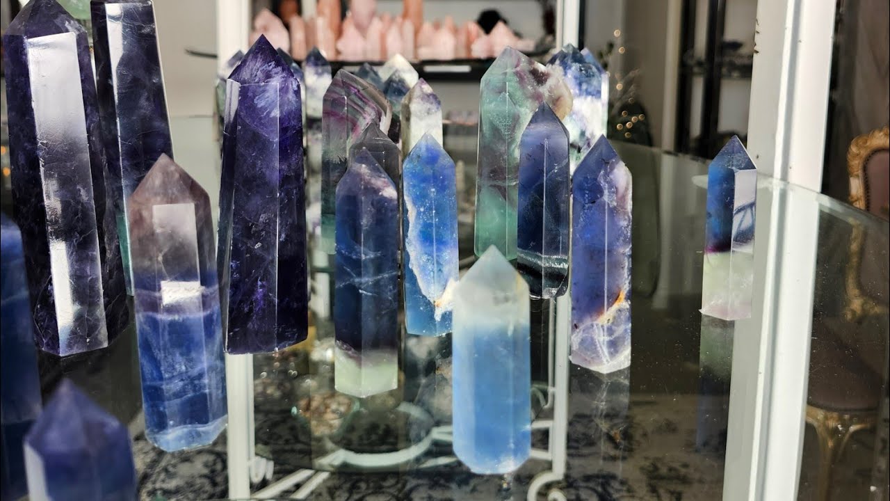 Live Gem Crystal Show - YouTube