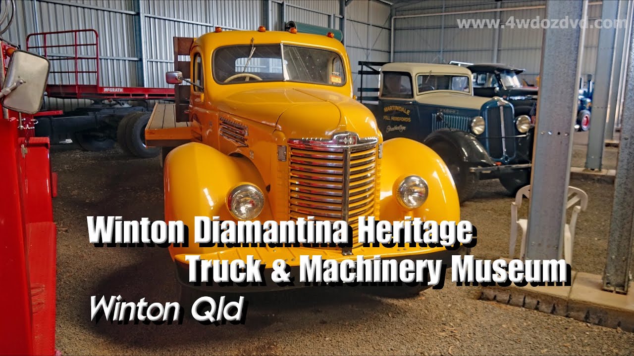 WINTON DIAMATINA HERITAGE TRUCK MUSEUM - 2019 - YouTube