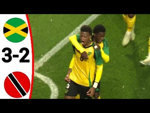 Reggae Boyz Beat Trinidad - Through To Unity Cup Final - YouTube
