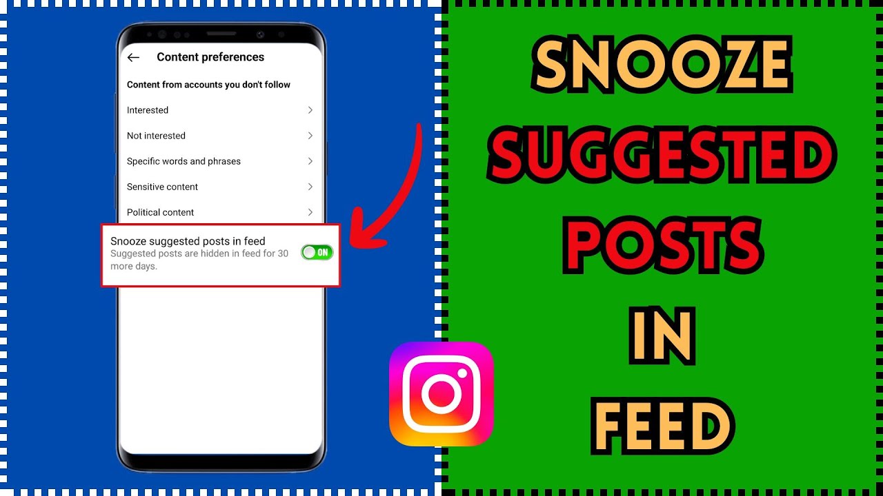 Snooze Suggested Posts in Feed || How to Enable Snooze Suggested Posts ...