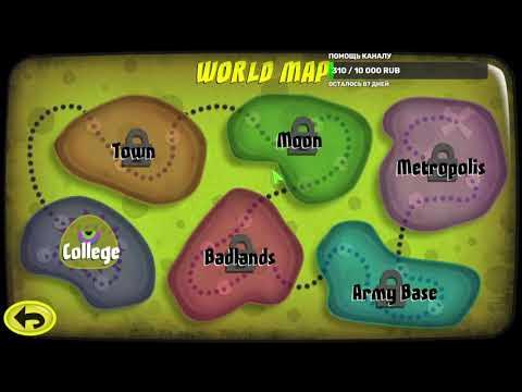 Первая серия Mutant Blobs Attack - YouTube
