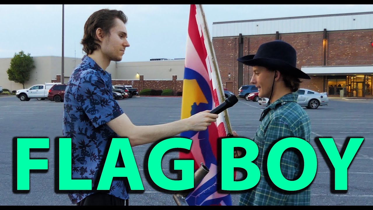 Exclusive Interview: The Maryland Flag Boy - YouTube