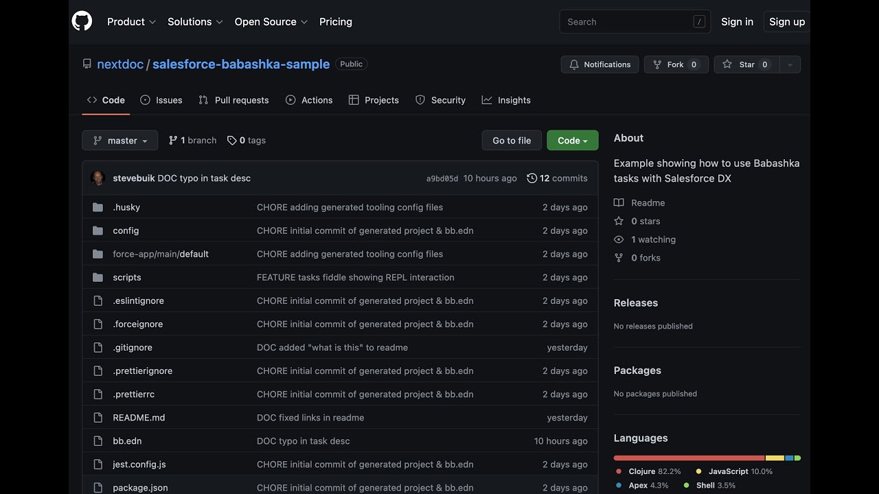 Introduction To Babashka Salesforce Cli Tools Youtube