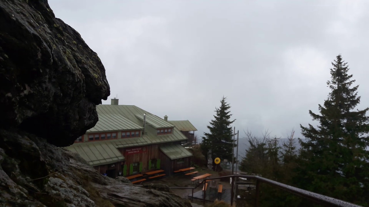 Grosser Osser summit 1293m Nationalpark Bayerischer Wald, Germany - YouTube
