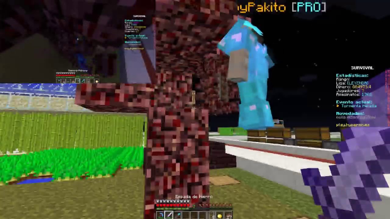 MINECRAFT || Como subir a la ultima capa del nether ||1.12.x - YouTube