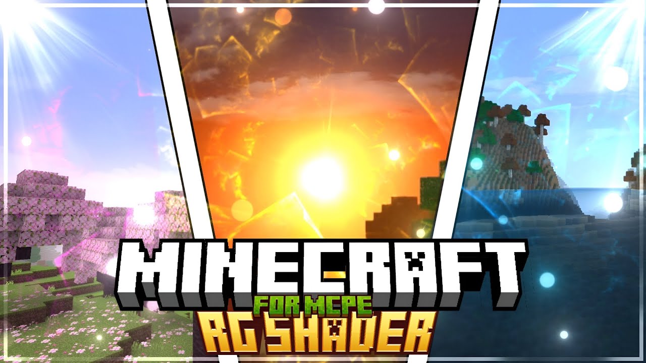 RG Shader – The Ultimate Graphics Boost for Minecraft For MCPE! - YouTube