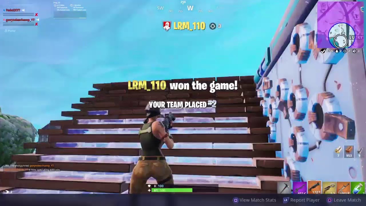 Playing Fortnite with bubba - YouTube