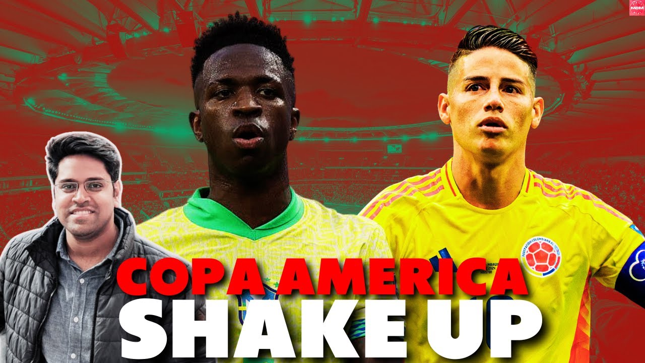 Brazil Underwhelming | Captain Colombia Again | Copa America 24 🇧🇷🇨🇷🇨🇴 ...