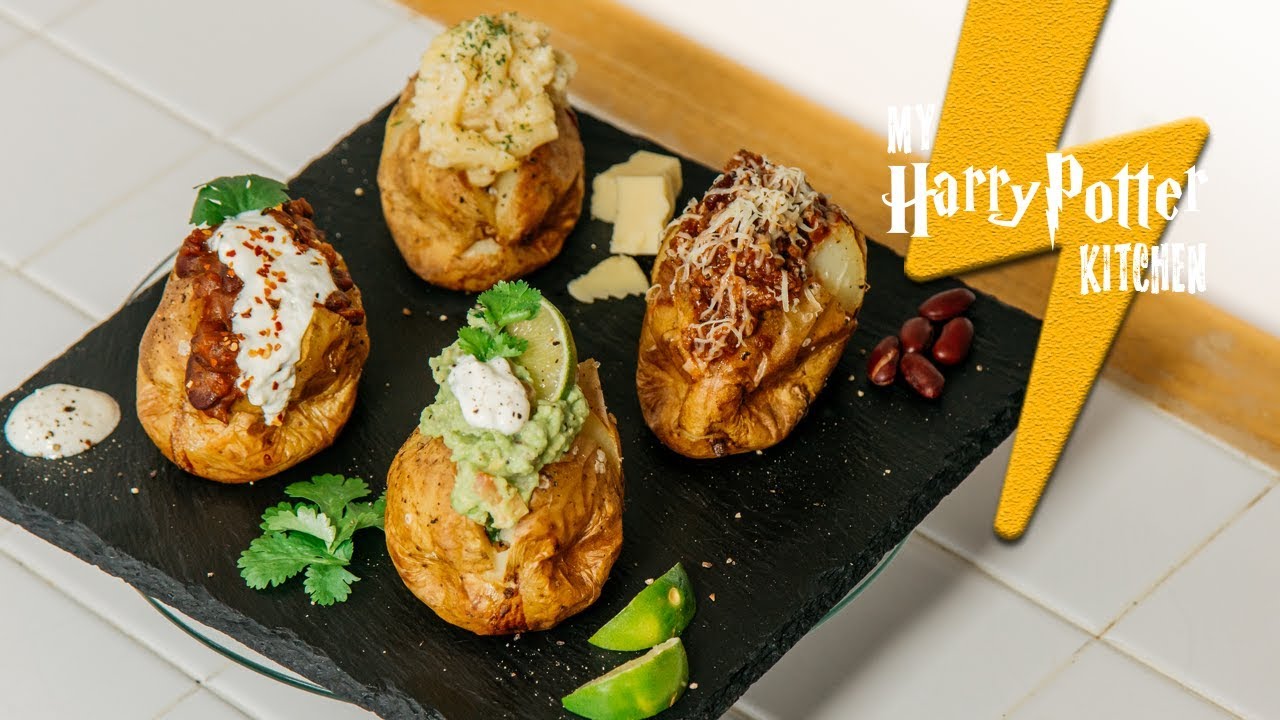 Hogwarts House JACKET POTATOES | My Harry Potter Kitchen (Ep. 52) - YouTube