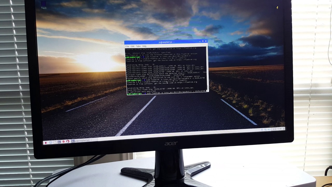 Flashing Coreboot on Thinkpad X230 with Raspberry Pi - YouTube