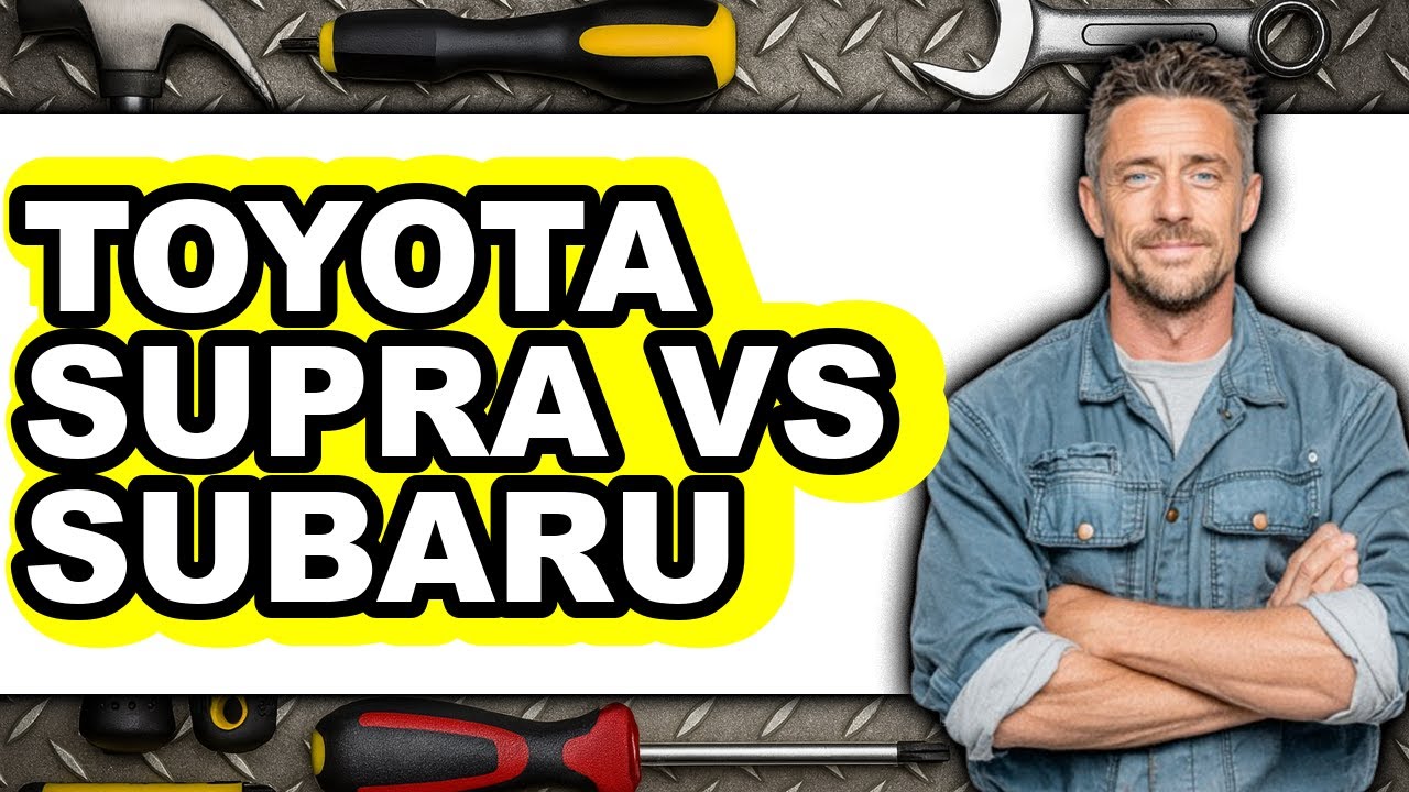 Toyota Supra Vs Subaru - Which Is Better? - YouTube