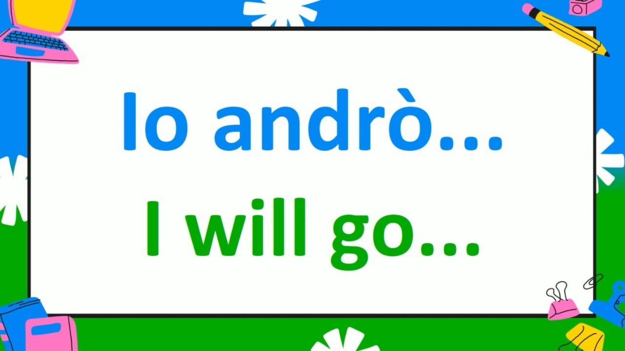 Master the 4 Most Common Italian IRREGULAR Verbs with 70+ Sentences ...