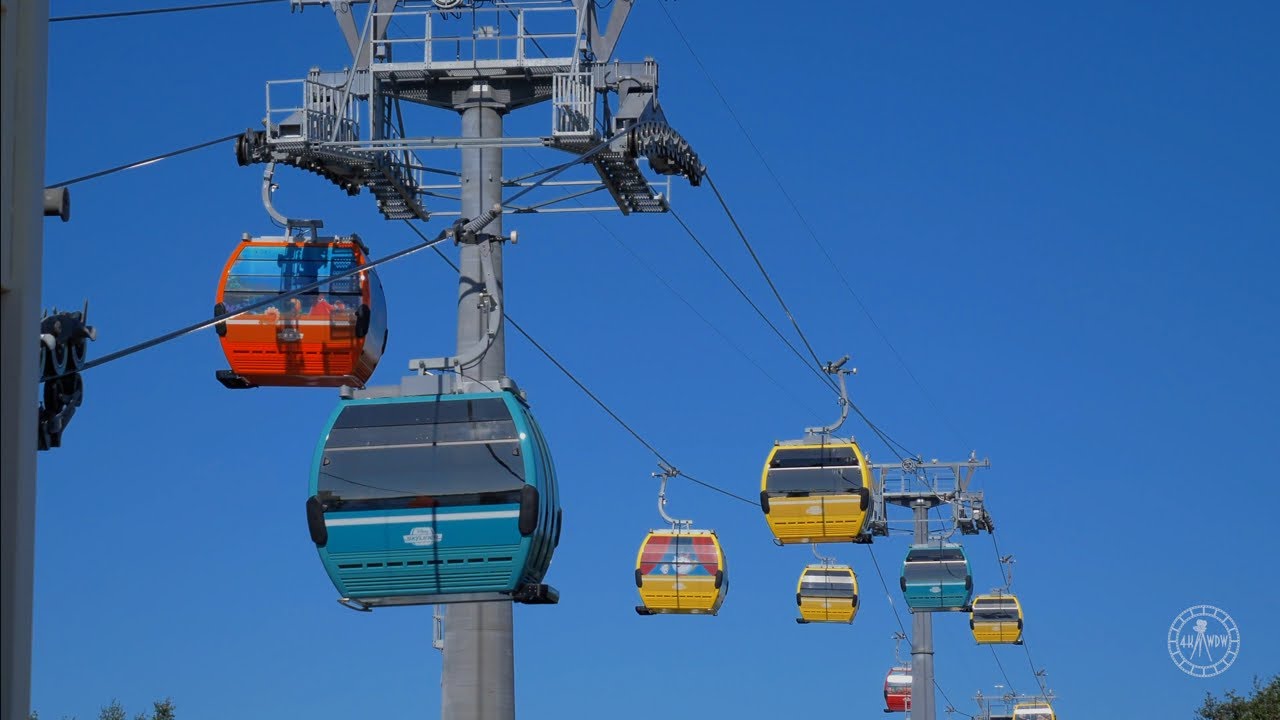 Disney Skyliner Ride to EPCOT From Disney's Caribbean Beach Resort in ...