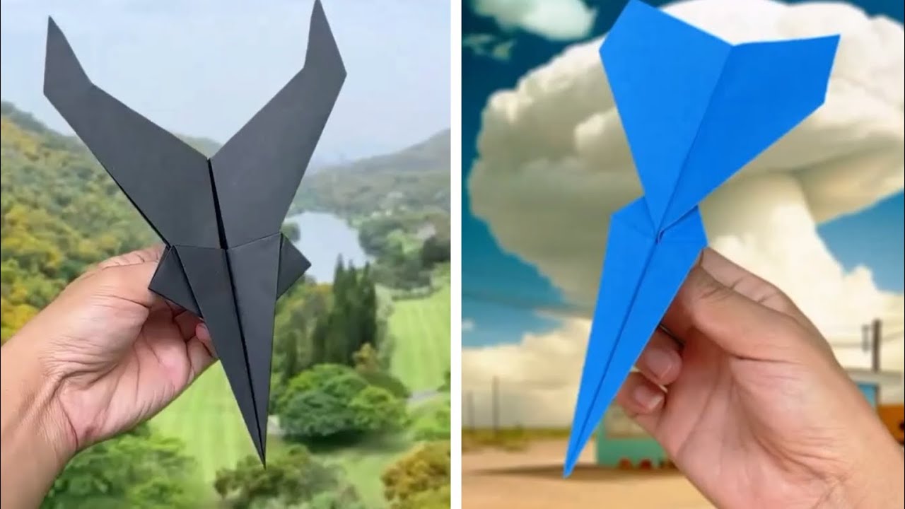 How to Screaming Glider with paper | Best for fly#diy #crafts #fly# ...