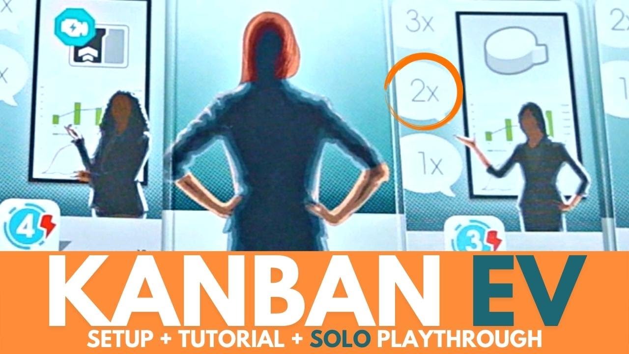 Kanban EV Board Game | Full Solo Playthrough | Part 2 | Setup | How to ...