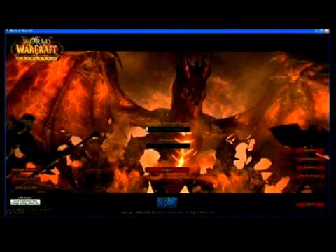 World of Warcraft: Cataclysm - Der Login-Screen - YouTube