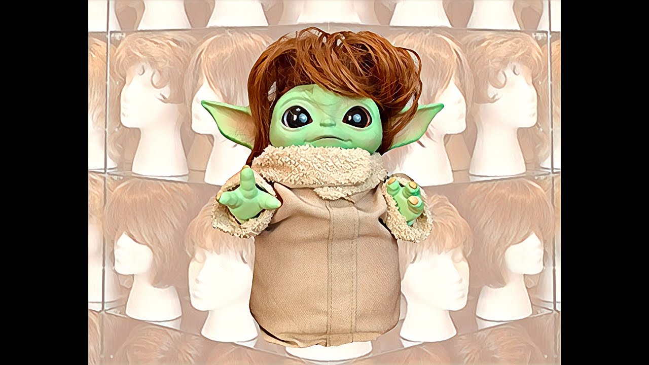 Baby Yoda: Wig Drop! (Grogu) - YouTube