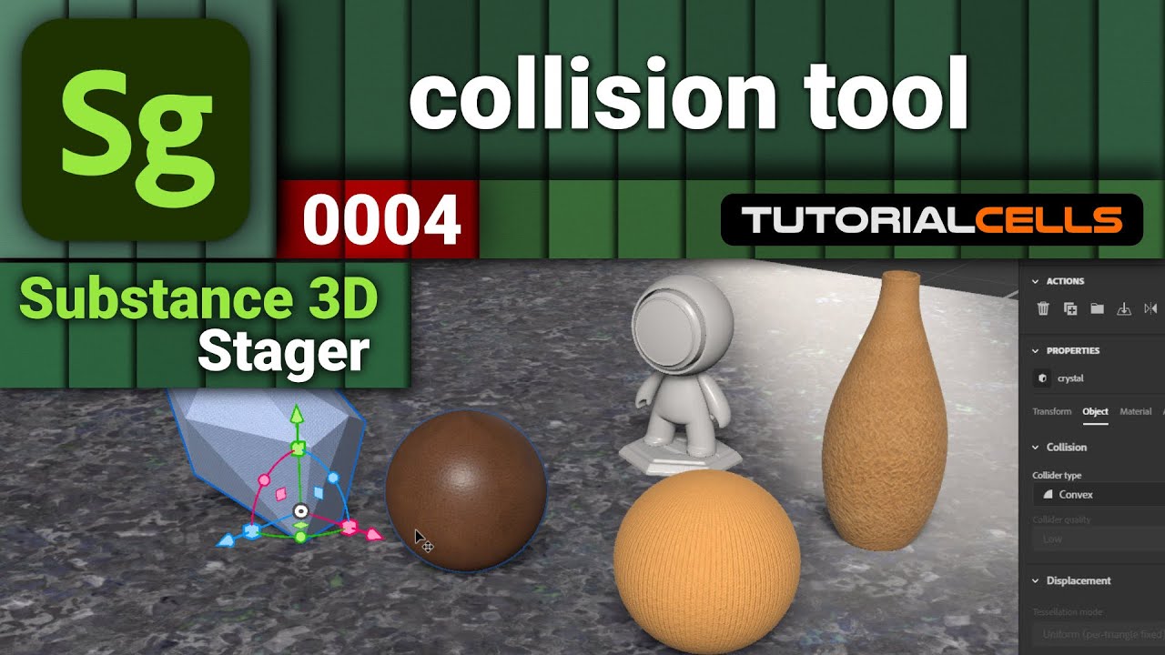 0004. Collision based transformation in Substance 3D Stager - YouTube