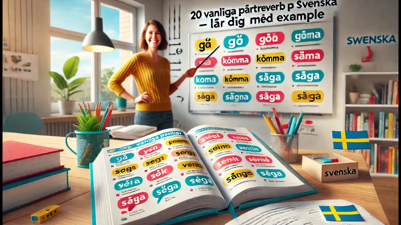 20 Vanliga Partikelverb På Svenska - Lär dig med exempel | Learn ...