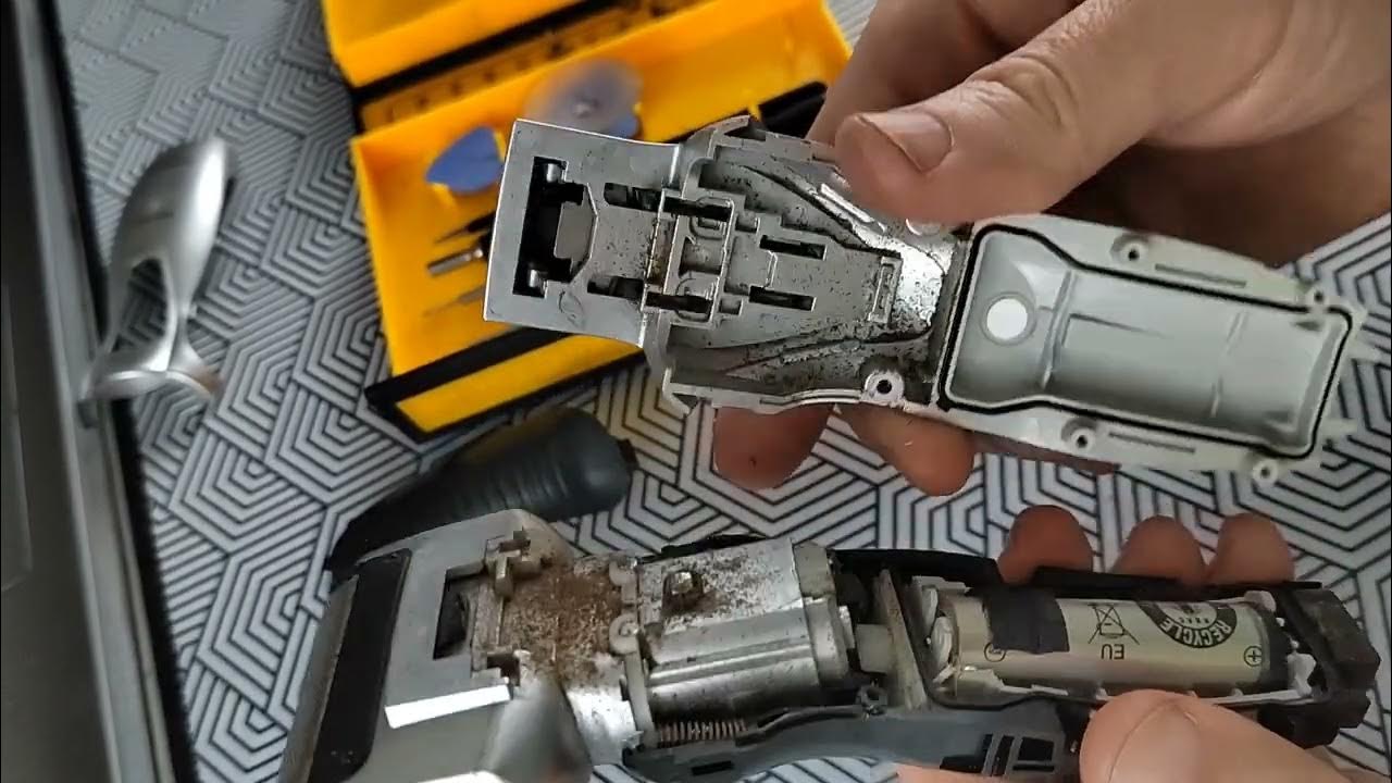 Ремонт электрической бритвы Panasonic ES-RW30 - YouTube