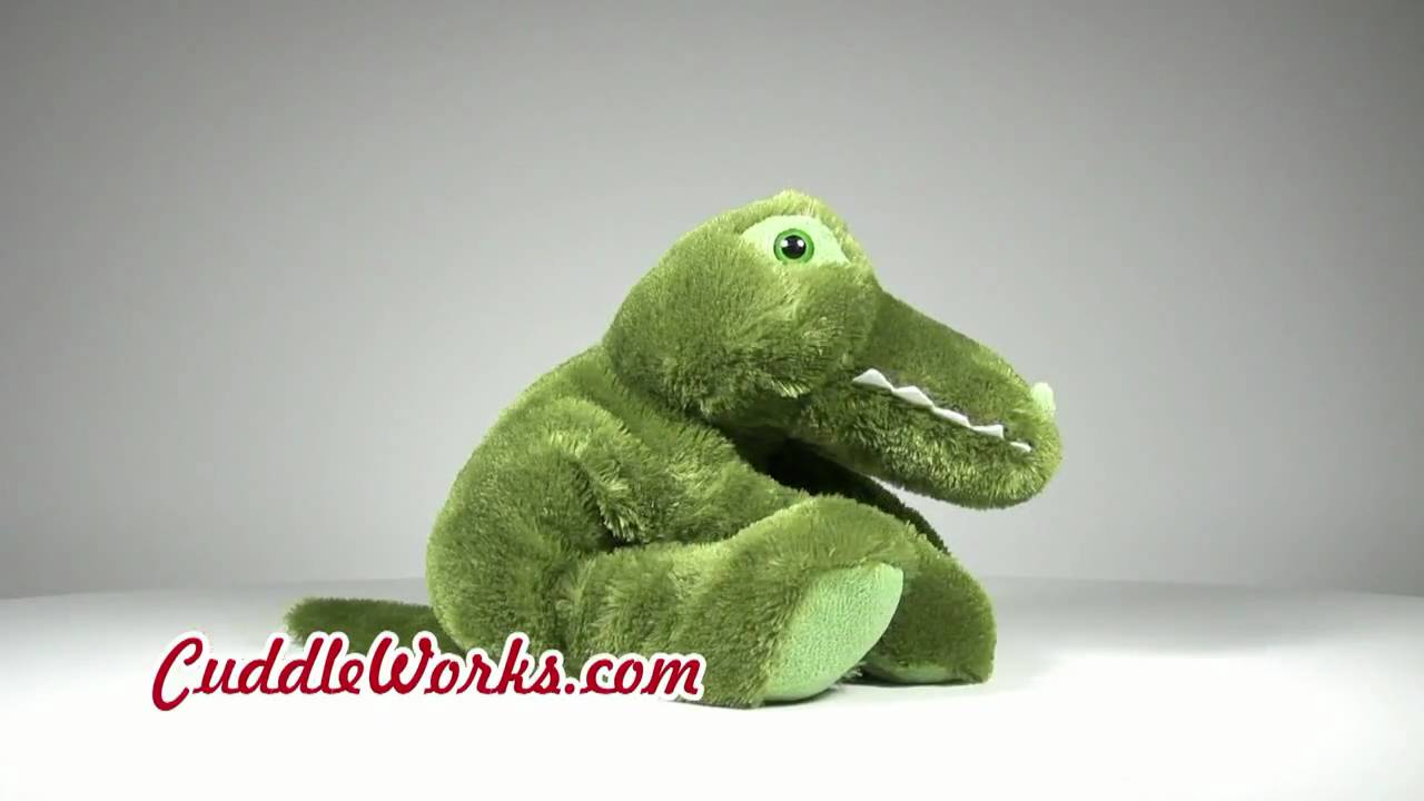 Alligator Stuffed Animals at CuddleWorks.com - YouTube
