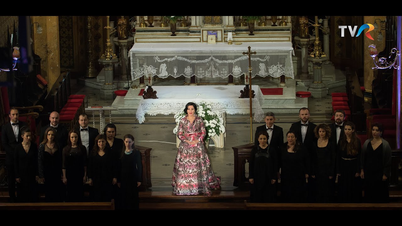 ANGELA GHEORGHIU - La Vitleem colo-n jos - YouTube