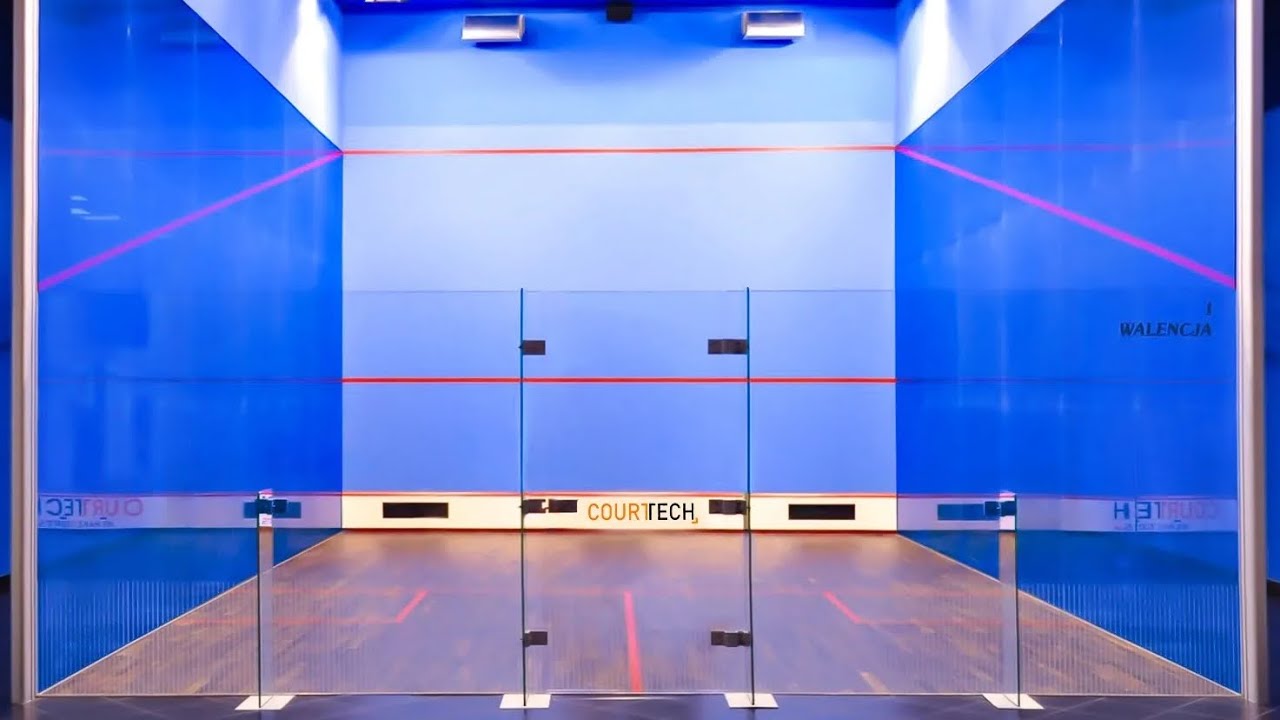 Amazing squash facility - YouTube
