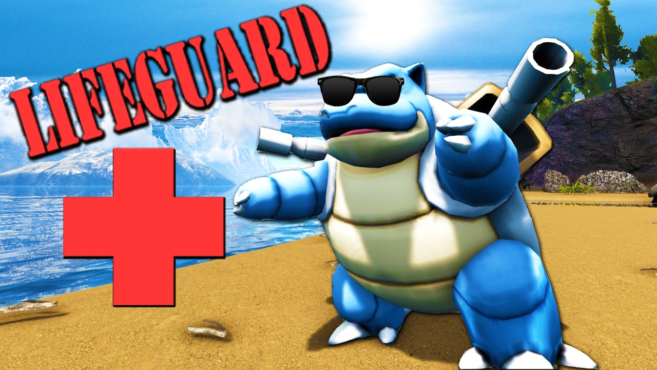 HOW BLASTOISE BECAME A LIFEGUARD! | MODDED ARK POKEMON - YouTube