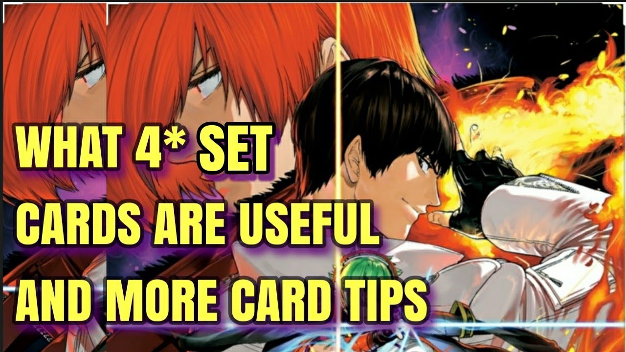 KOF All Star: IMPORTANT 4* SET CARDS YOU NEED TO KEEP. - YouTube