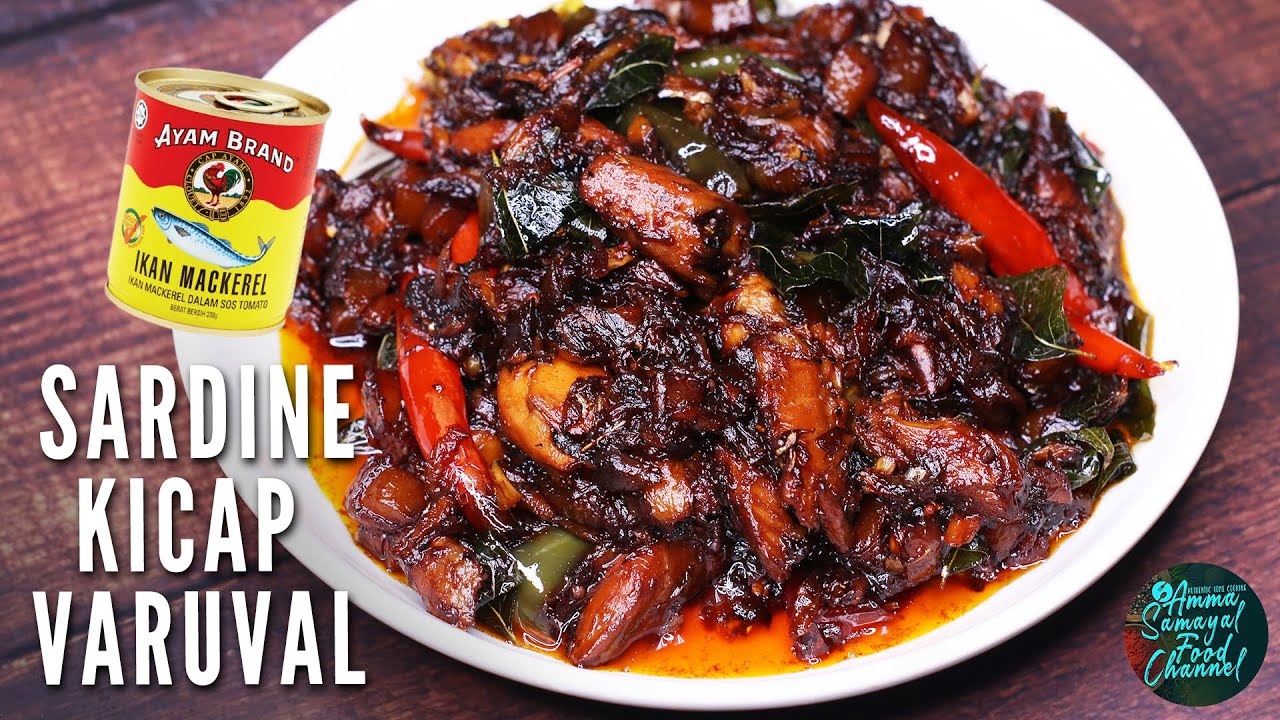 Kicap Sardine Varuval Meen Varuval Recipe Tamil Canned Sardine Stir kicap-sardine-varuval-meen-varuval-recipe-tamil-canned-sardine-stir