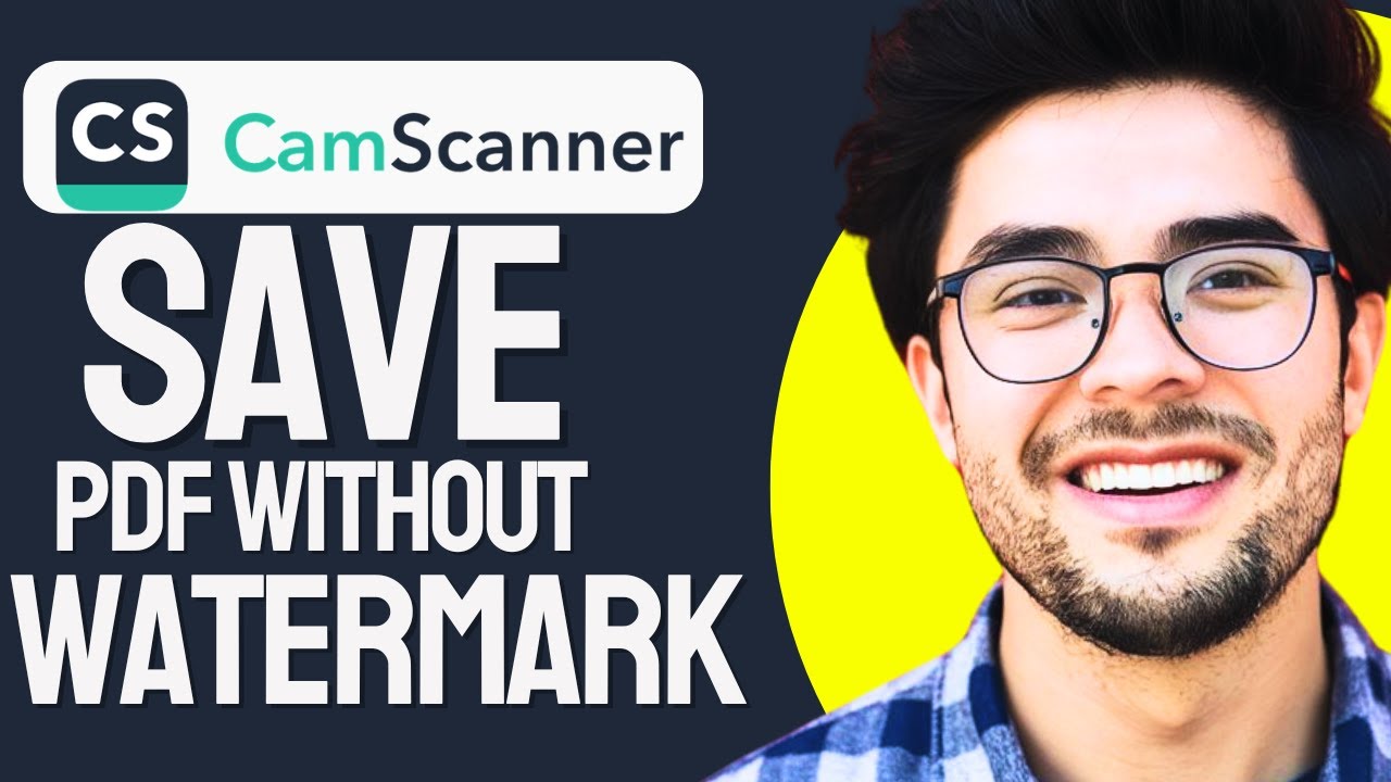 How to SAVE PDF in CamScanner without WATERMARK (2024 Updated) - YouTube